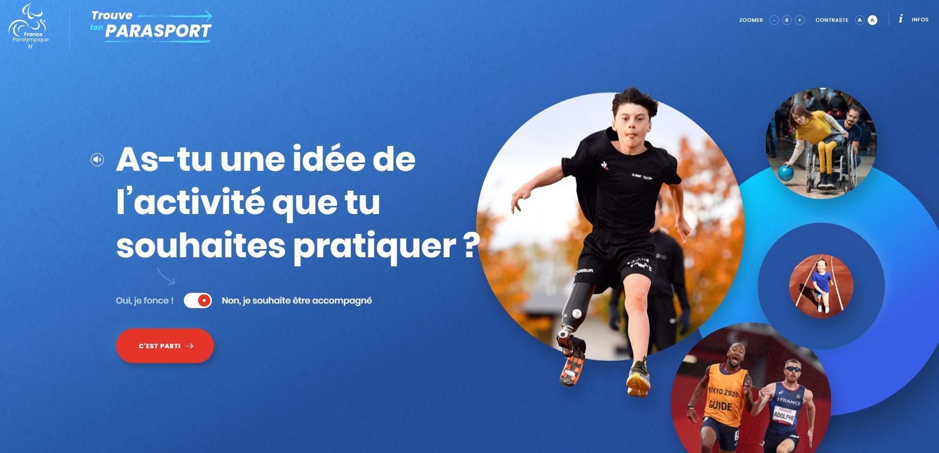 TROUVE TON PARASPORT - Comité paralympique français - Office municipal ...